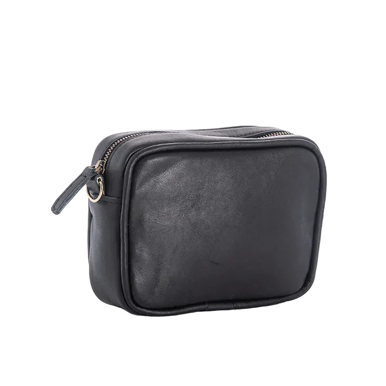 Mini bowler with leather strap – Little House Btq